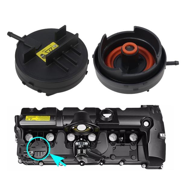商品名: PCV エンジンバルブカバー ポジティブクランクケース 換気バルブ エンジンカバー 交換用 # OEM 11127552281 BMW N20 N26 N51 N52 エンジン E70 E82 E83 E90 E91 E92 Z4...