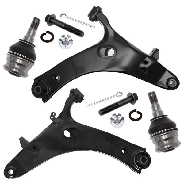 商品名: KEYOOG 4点セット 524-783 524-784 K9513 フロントロワーコントロールアームとボールジョイント Su-baru 2009-2013 Forester、2011-2014 Impreza (サブモデル:WR...