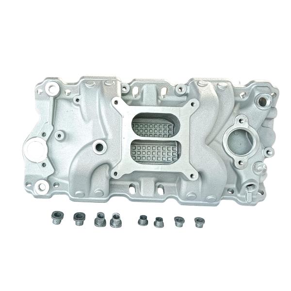 商品名:  Satin Aluminum Intake Manifold Dual Plane for 1955 1956-1995 SBC Small Block Chevy 350ブランド: PartsFlow商品番号: 海外の輸入品シ...