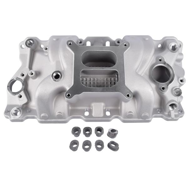 商品名: Niyako アルミニウム デュアルプレーン インテークマニホールド 交換用 # 52021 Niyako Dual Plane High Rise Intake Manifold Replacement# 52021 Fit 1...