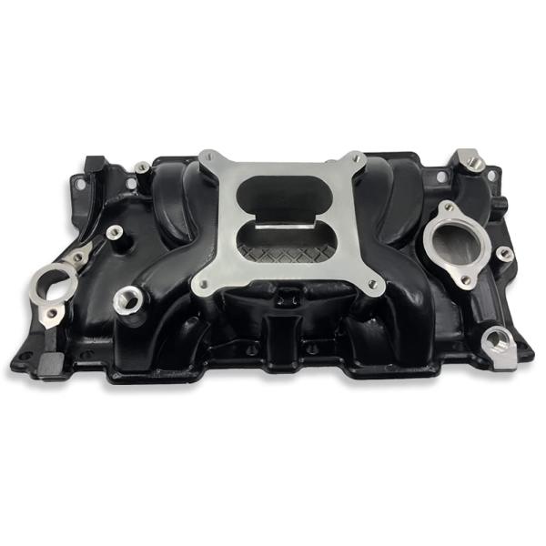 商品名:  DEMOTOR PERFORMANCE Aluminum Dual Plane Black Intake Manifold For Chevy SBC 265 400 Engines 1956-1986ブランド: DEMOTOR...