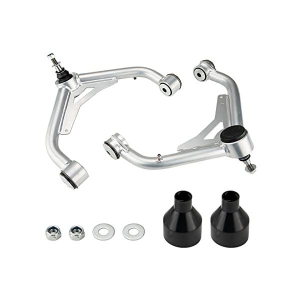 商品名:  SIZZER 2Pcs Front Upper Control Arm 2-4" Lift with Ball Joint Assembly Suspension Kit Direct-Fit Silverado/Sierra?...