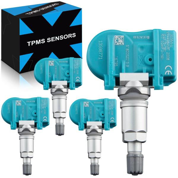 商品名: YZHIDIANF 事前にプログラムされたタイヤ空気圧センサー インパラ 2006-2020 適合:シボレータホ シルバラード サバーバン:-ビュイック:-GMC ユーコンシエラ:-キャデラックエスカレード315Mhz 13598...