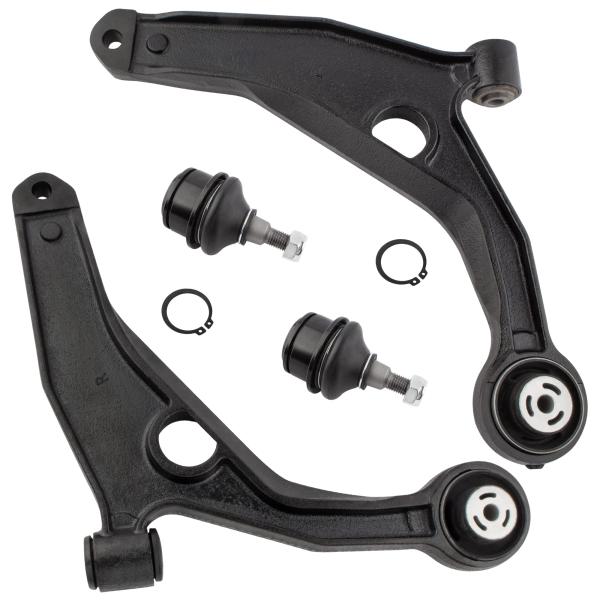 商品名: WEDOAUTO サスペンションキット WDEM00015-4用 WEDOAUTO 4Pcs Front Suspension Kit Lower Control Arm &amp; Ball Joint Fit For Chry...