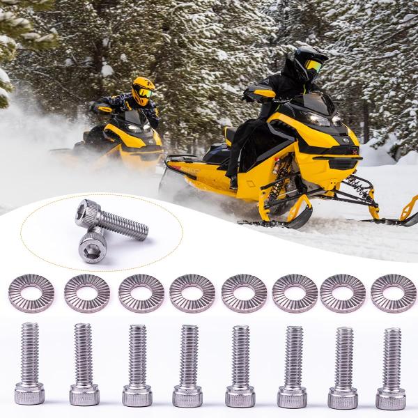 商品名:  gtpartes Exhaust Manifold Y Pipe Stainless Bolt Set Bolts are Compatible with The Skidoo Skidoo MXZ 800/600ブランド: g...