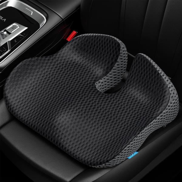 商品名: ZIKEE TPEシートクッション 車用, SA1871 ZIKEE Wedge Car Seat Cushion for Driving, Innovative Seat Cushion with Honeycomb Gel &...