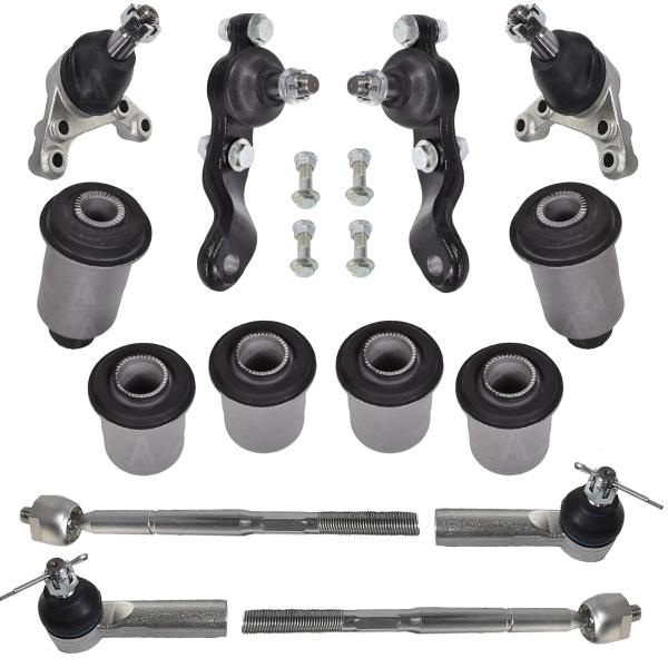 商品名:  AUTOACER - Front Upper Lower Control Arm Ball Joints, Lower Control Arm Bushings &amp; Inner Outer Tie Rods Kit 14...