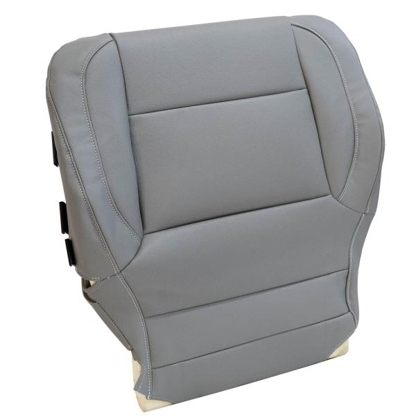 商品名: SecosAutoparts 運転席側下部交換用レザーシートカバー グレー シボレー シルバラード SLT SLE Z71 2014 2015 2016 2017 2018 2019に対応 SecosAutoparts Drive...