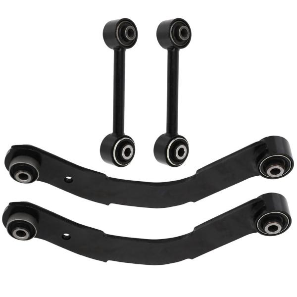 商品名:  OCPTY - New 4-Piece Rear Lower Forward Control Arm Rear Upper Lateral Link fit 2007-2012 For Dodge Caliber 2007-20...