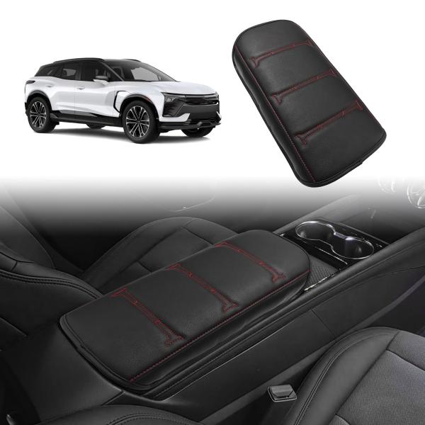 商品名:  BestEvMod for Blazer EV Center Console Armrest Pad Cover Extra Soft Microfiber Leather Protector Seat Armrest Cove...