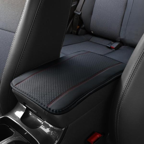 商品名: ASUBHA カーセンターコンソールアームレストパッド、12.6X 7.2インチ PUレザー防水オートアームレストシートボックスカバープロテクター、カーセンターコンソールカバー、ユニバーサルカーインテリアアクセサリー 車、トラック...