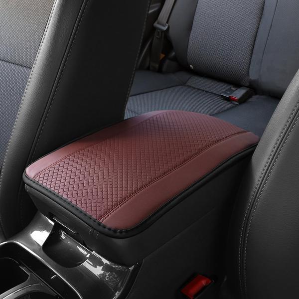 商品名: ASUBHA カーセンターコンソールアームレストパッド、12.6X 7.2インチ PUレザー防水オートアームレストシートボックスカバープロテクター、カーセンターコンソールカバー、ユニバーサルカーインテリアアクセサリー 車、トラック...