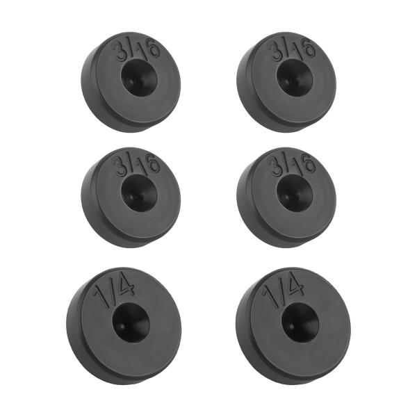 商品名: IHOTDER ブレーキラインフレアツールキット フレアアダプター 3/16インチ&amp;1/4インチ スチールアダプター ダブルフレアツール ブレーキライン/燃料ライン/銅パイプ用 カーアクセサリー ブレーキフレアツール 6個...