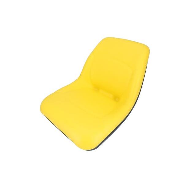 商品名:  High Back Seat Vinyl Yellow fits John Deere 3203 425 1023E LTR166 3038E 415 3032E 455 LT133 3025E 445 LTR155 LT155...