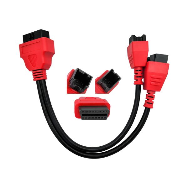 商品名: Kewucn 12+8 OBD2ケーブルアダプター 14.2インチ プログラミングケーブルコネクター DS808 Maxisysメインテストケーブル用 バイパスゲートウェイプロトコルケーブル MS905 MS906 MS906BT...