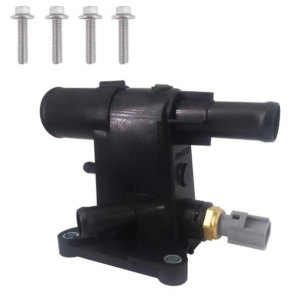 商品名: エンジンクーラントウォーターアウトレットサーモスタットハウジング 2012-2018 フォード フォーカス2018-2020 EcoSport 2.0L L4 交換用 CP9Z8K556B CP9Z8K556A CM5E8K556...