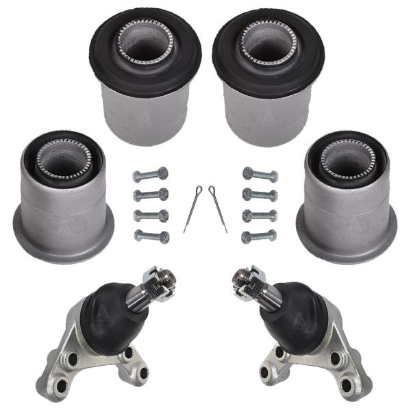 商品名:  AUTOACER - Front Upper Control Arm Bushes &amp; Upper Control Arm Ball Joints Kit 6 pcs for Tacoma 1995-2004 All 2...