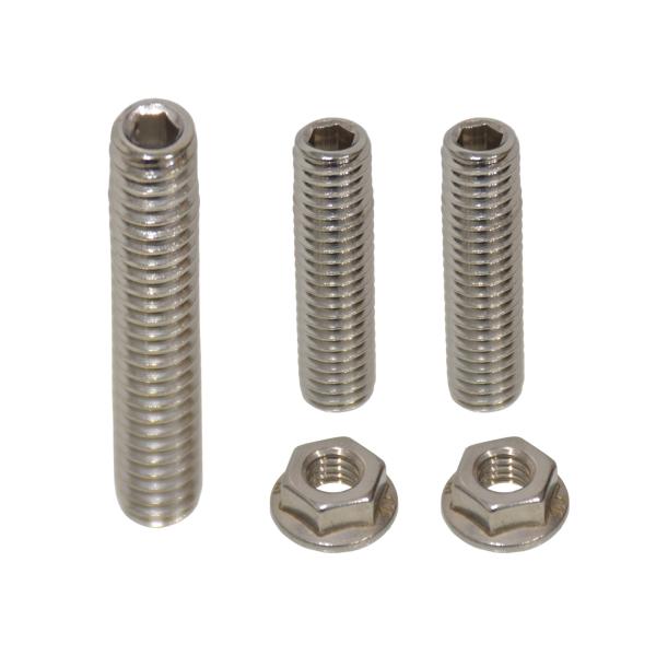 商品名: SBC BBCサーモスタットハウジングスタッドキットボルトステンレスキットスモールビッグブロックシボレー SBC BBC Thermostat Housing Stud Kit Bolts Stainless Kit Small ...
