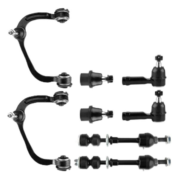 商品名:  Scoparc 8pc Front Upper Lower Control Arms Suspension Kit w/Ball Tie Rod End Sway Bar Link for F150 2005-2008, Mar...