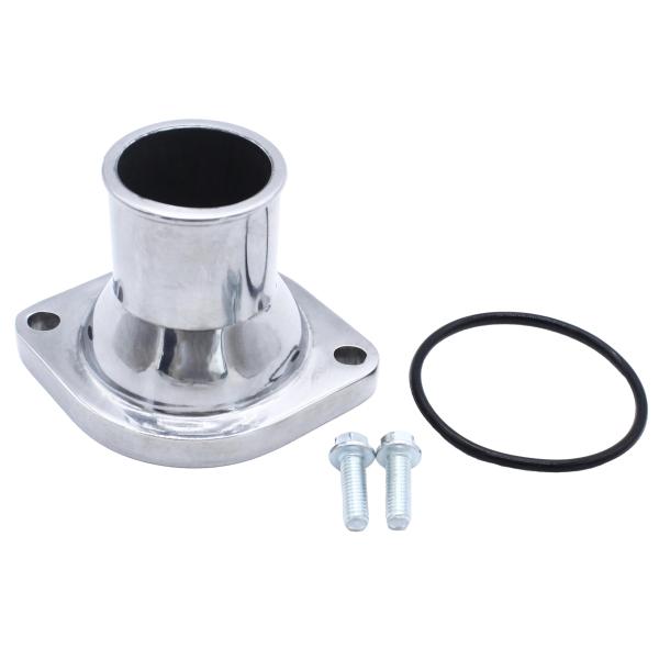 商品名: YUCHENSHLP 光沢90度ウォーターネックサーモスタットハウジング(ストレートアップ) シボレーLSエンジンLS1 LS2 LS7用 YUCHENSHLP Polished 90 Degree Water Neck Ther...