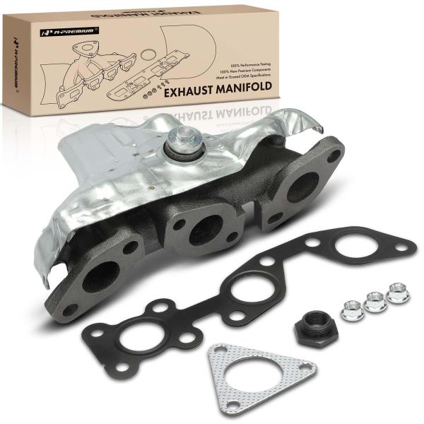 商品名:  A-Premium Left Side Engine Exhaust Manifold Kit W/Gaskets &amp; Nuts &amp; Heat Shield [SOHC 6Cyl 3.3L] Compatible...