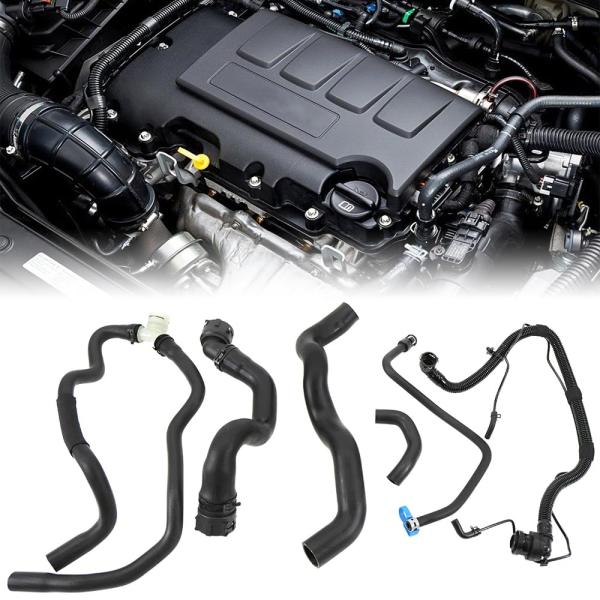 商品名: COOL STARエンジンラジエータークーラントホース&amp;PCVパイプ&amp;ヒーターホースとクーラントインレットホースキット シボレークルーズ1.4L 2011-2016に対応 13251447 13251435 132...