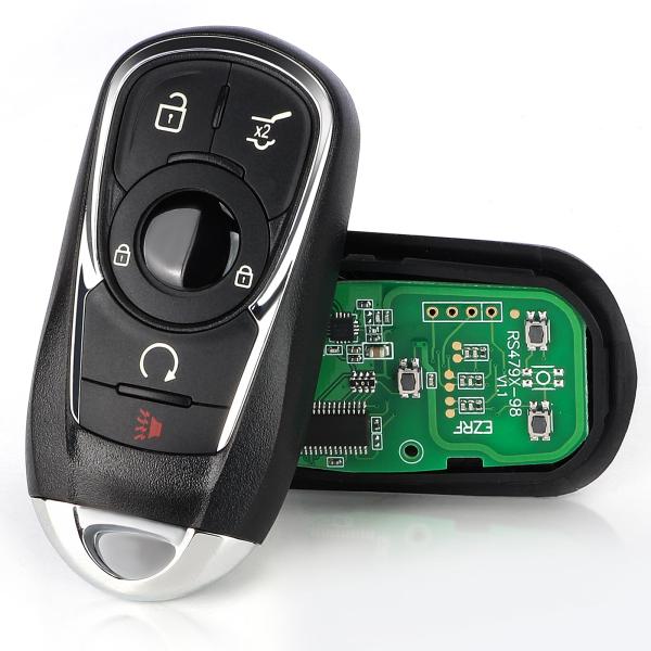 商品名: Aichiyu 13584500 13508406 13532385 スマートリモートキーフォブ Buick Envision 2016 2017 2018 2019 2020 315Mhz ID46チップスマートリモートコントロ...