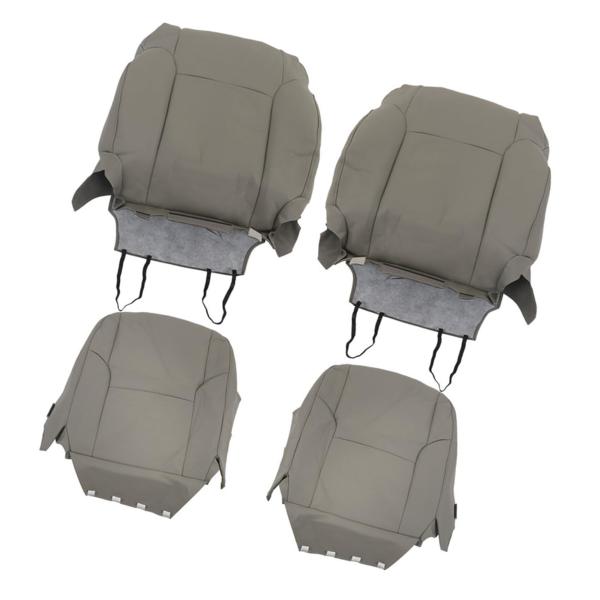 商品名:  labwork Front Driver and Passenger Side Bottom and Top Lean Back Gray Artificial Leather Seat Cover Replacement fo...