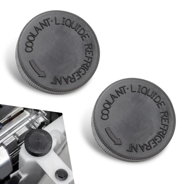 商品名: dawfall 2個 カーエンジン冷却水貯水キャップ1.5インチ x 0.45インチ 防塵密封 副ケトルカバー、オリジナル交換OEM#21712-79900、日産マツダ インフィニティベヌシアと互換性があります(ブラック) daw...