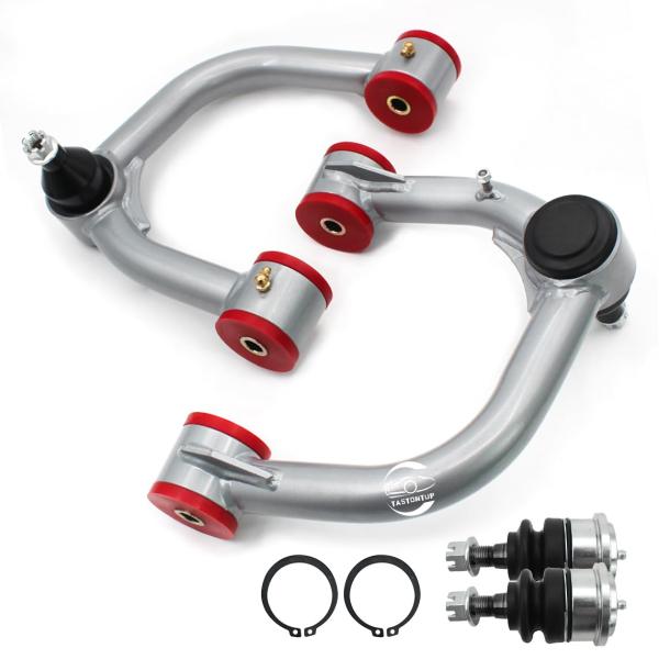 商品名: フロントアッパーコントロールアーム2個 2003-2022 トヨタ 4ランナー/2007-2014 FJクルーザー/2003-2009 レクサスGX470/ 2010-2021 レクサスGX460、2-4インチ リフトチューブラー...