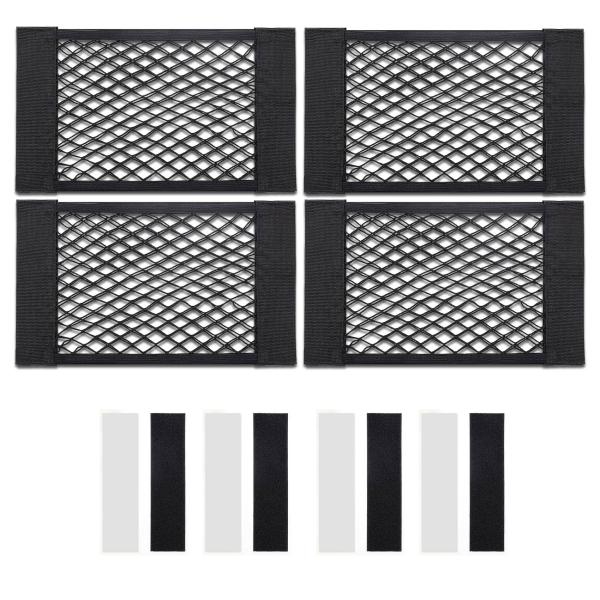 商品名: RGOAANC ユニバーサルメッシュカーゴネット RVストレージメッシュネット フレームメッシュネットポケット 粘着ストリップ4枚付き カーストレージネット RVネットポケット RVストレージボート カーゴポケットオーガナイザー ...