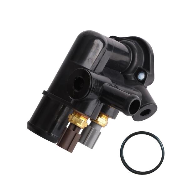 商品名: MITZONE エンジンクーラントサーモスタットハウジングアセンブリ 1998 1999 2000 2001 フォード F100 レンジャー マツダ B2500 2.5L センサー付き F87Z8592AM MITZONE Eng...