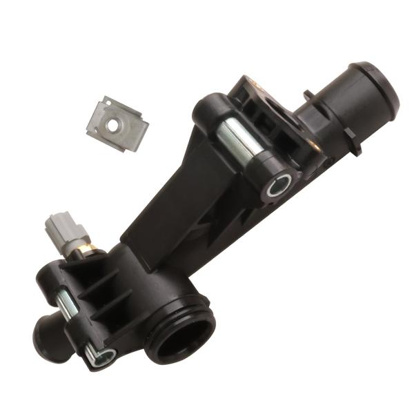 商品名: MITZONEエンジンクーラントサーモスタットウォーターアウトレットセンサー付き2011 2012 2013 2014 2015 Ecoboost MK3 1.6Lに対応 MITZONE Engine Coolant Thermo...