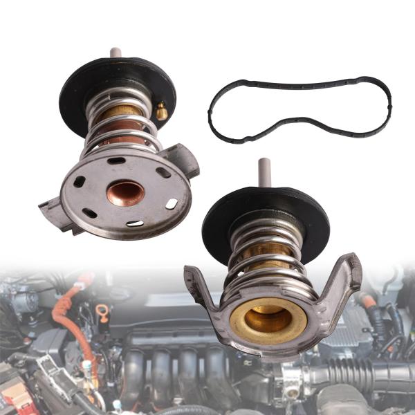 商品名: MITZONE エンジンクーラントサーモスタット 89℃ 95℃ 2008 2009 2010 フォード F250 F350 F450 F550 6.4L 8C3Z8575D RT1212に対応 MITZONE Engine Co...