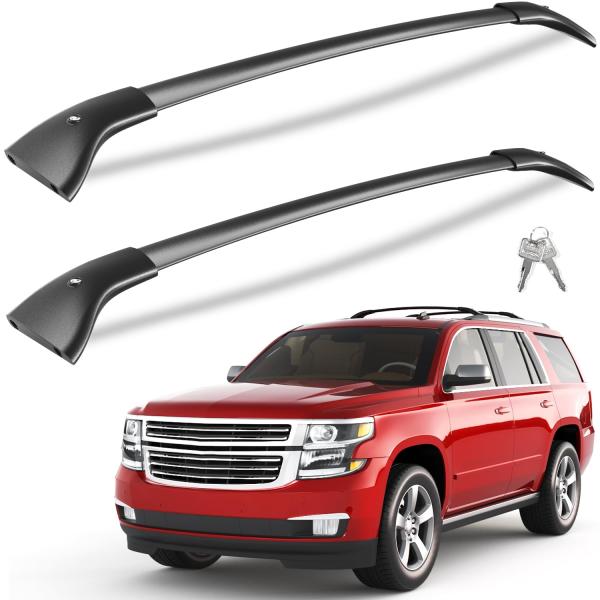 商品名:  FengYu Lockable 220LBS Roof Rack Cross Bars Compatible with 2015-2020 Chevy Tahoe &amp; Suburban, GMC Yukon XL, Ca...