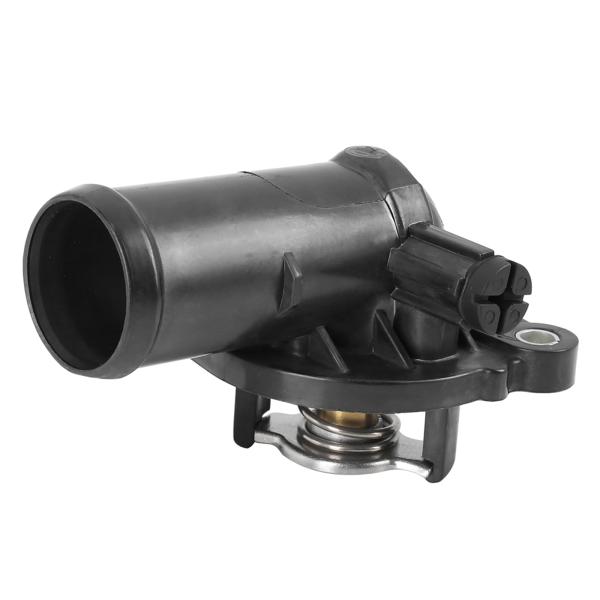 商品名:  HEROFFIX Car Thermostat Housing Replacement for Chrysler Town Country 2011-2016, No.5184570AH Plastic Metal Black ...