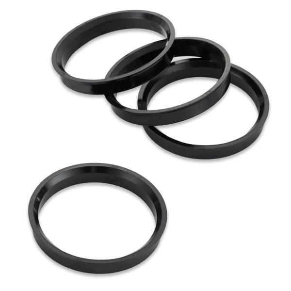 商品名: waswale 4個 カーホイールハブセンターリング、73.1mmから60.1mmプラスチックレデューサーリングアダプターリング、ギャップを埋める、ホイール改造アクセサリー、ほとんどの車、トラックにユニバーサル(ブラック) was...