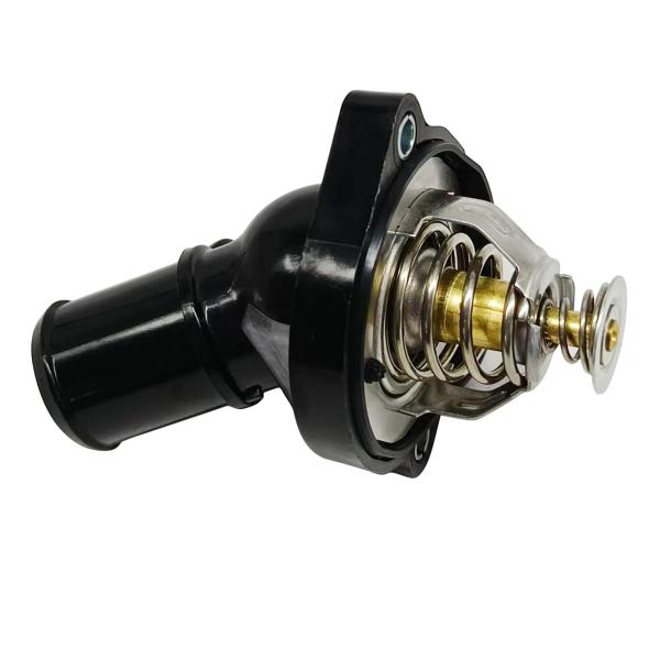 商品名: DOUQANG エンジン クーラントサーモスタットとハウジングアセンブリ 2003-2022 フォード リンカーン マツダ マーキュリー サーモスタットハウジング エスケープ、フォーカス、フュージョン、レンジャー、Mkz、3、5、...