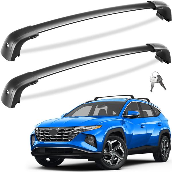 商品名:  Tuyoung 220lbs Lockable Roof Rack Cross Bars Compatible with Hyundai Tucson 2016-2025 SE/SEL/N Line/Limited, Heavy...