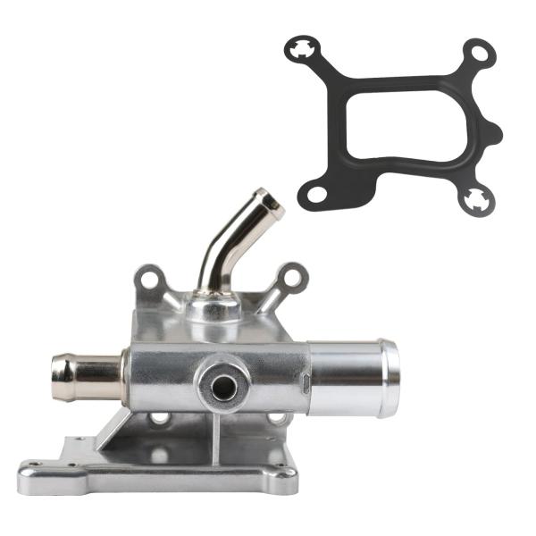 商品名: MITZONE エンジンクーラントサーモスタットハウジング ウォーターアウトレットアセンブリ 2006-2015 マツダ 3/5/6/CX-7 2003-2010 フォード フォーカス C-MAX Mondeo 2.0L 2.3L...