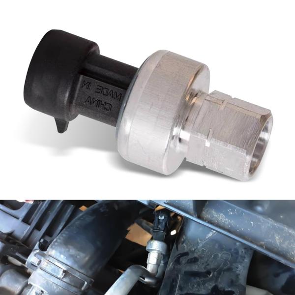 商品名: dawfall 1個 カーエアコン圧力センサー 標準オリジナル交換用 13587668 13502759 A/C 冷凍圧力スイッチセンサー ビュイック シボレー GMC オペル サーブ (シルバー) 対応 dawfall 1 PC...