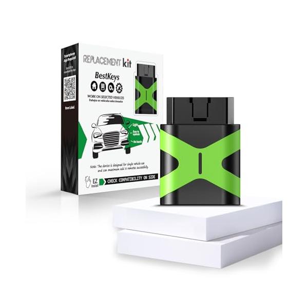 商品名: BestKey ユニバーサル OBD II スキャナー車診断ツール すべてのOBD2車両用 日曜大工プログラミング トヨタフォード、ダッジ車に適合 BestKeys Universal DIY Set-up Instruction...