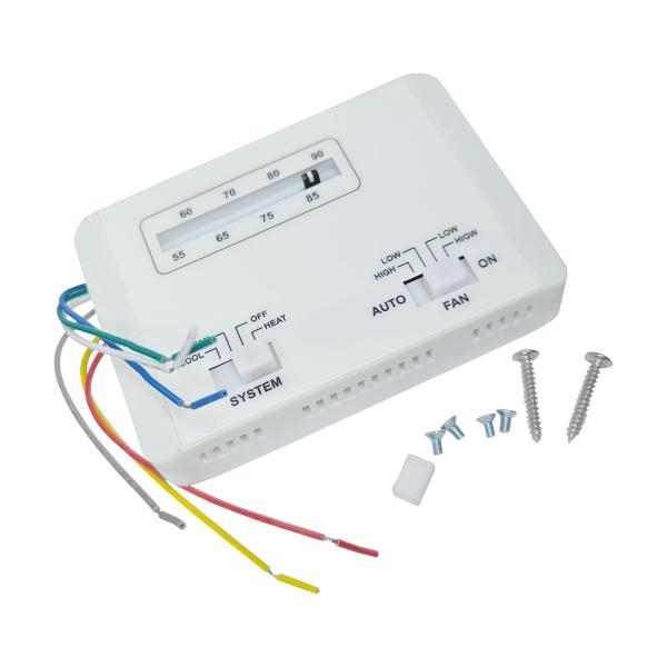 商品名: 7330G3351 サーモスタットシングルステージヒート&amp;クールユニット RVエアコンシリーズ用互換交換 Fundyliue 7330G3351 Thermostat Single Stage Heat and Cool ...