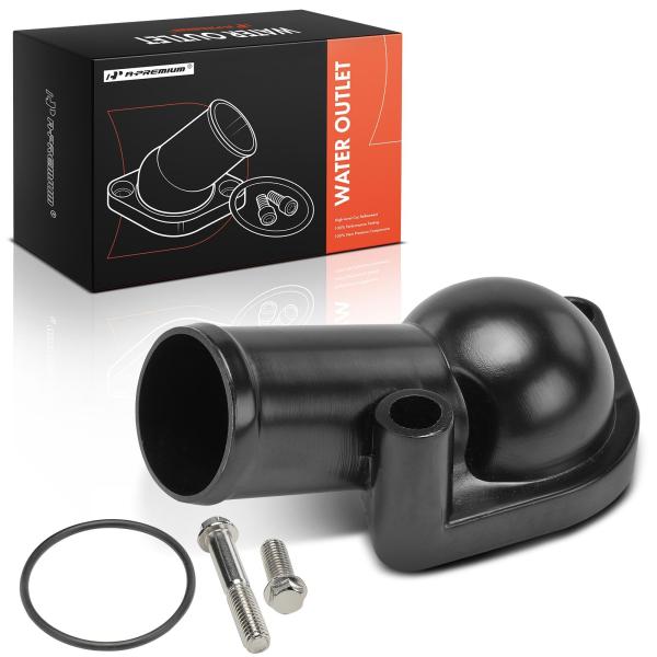 商品名:  A-Premium Black Aluminum 15° Water Neck/Thermostat Housing Compatible with Chevy, GMC, Buick, Oldsmobile &amp; Pon...