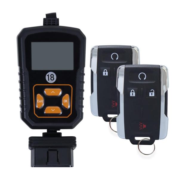 商品名: キーフォブ キーレスエントリー リモートキーフォブ 交換用 GMCシエラ シボレー シルバラード 1500 2500 3500 2014-2020 GMC キャニオン シボレー コロラド 2015-202 (FCCID:M3N32...