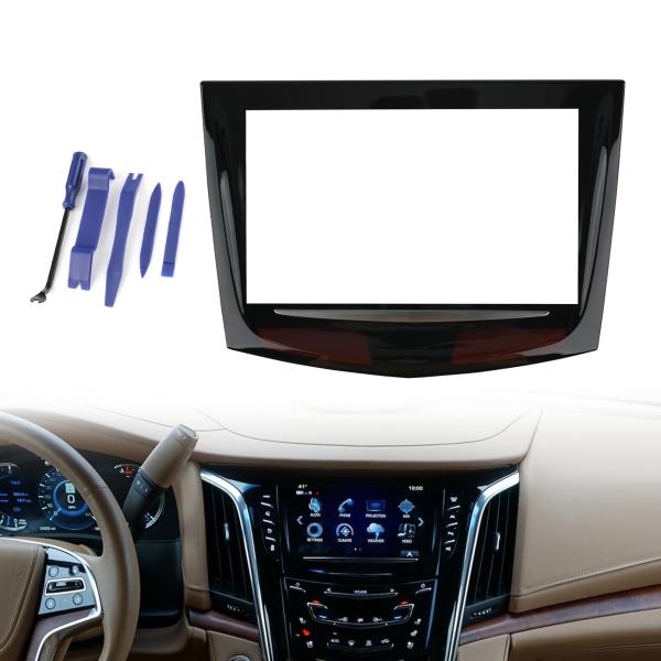 商品名: YADINATAY LCDタッチスクリーン 2013-2017 キャデラックキューナビゲーションタッチスクリーンフレーム付き ATS CTS SRX XTS Escalade ESV ディスプレイ トリムツールキット付き 2324...