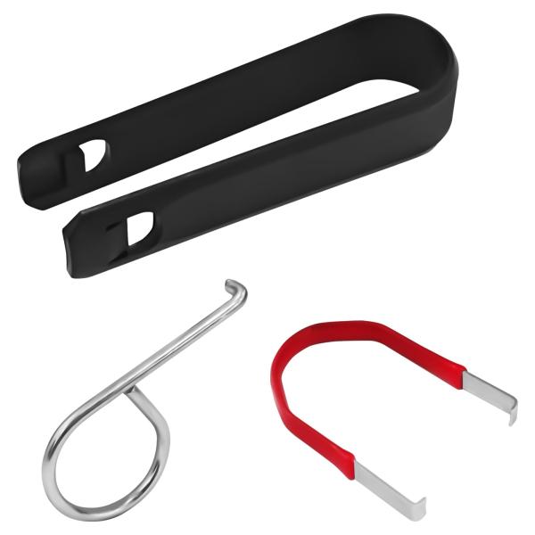 商品名: QKYS 3個 カーラグナットカバー取り外しツール、3タイプカーホイールハブボルトナットカバー取り外しツール、車のナットカバーを取り外すための実用的なツール、ユニバーサルナットキャップラグプーラー アウディVW&amp;ほとんどの...