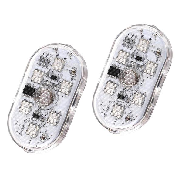 商品名:  Wuyaoyao 2PCS Car LED Lights Interior Wireless, 7 Colors Interior Auto Ambient Lighting with 6 Bright LED Lamp Bea...