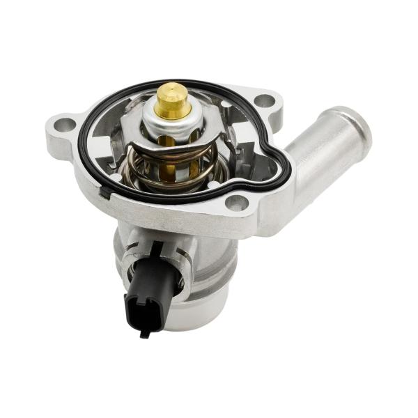 商品名: MDEOOSKY 25200455 アルミニウムクーラントサーモスタットハウジングアセンブリ、シボレークルーズ2011-2016 ビュイックアンコール2013-2020交換用交換、55565336 55579010の交換 MDEO...