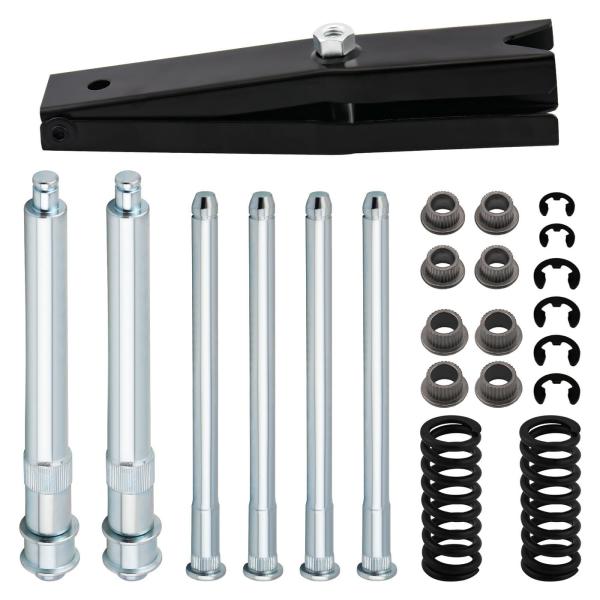 商品名: LLPTA ドアヒンジピンブッシング修理キットには、スプリングとツールが含まれます 1988-2002 C1500/C2500/C3500/K1500/K2500/K3500 Suburban Tahoe Yukon Escala...